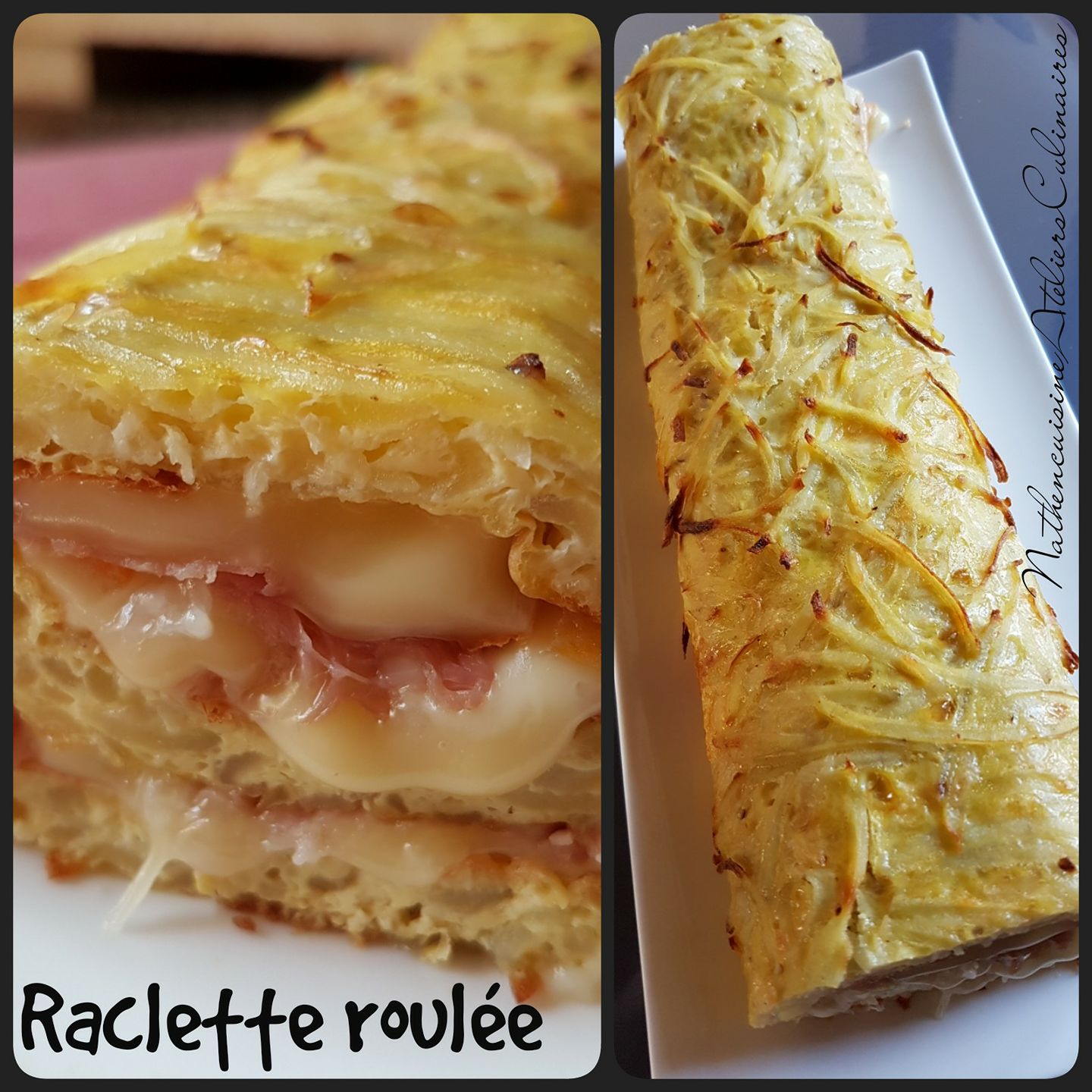 Raclette roulée – Nathencuisine, le Blog